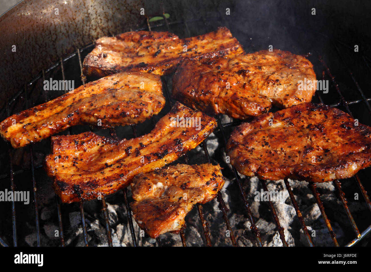 have a barbecue Stock Photo - Alamy