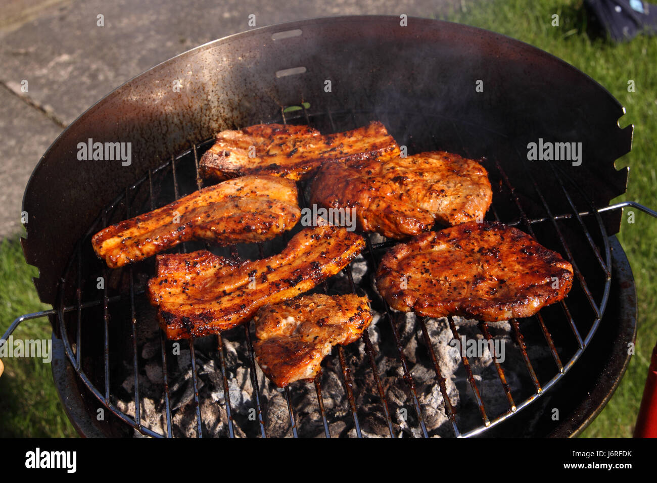 have a barbecue Stock Photo - Alamy