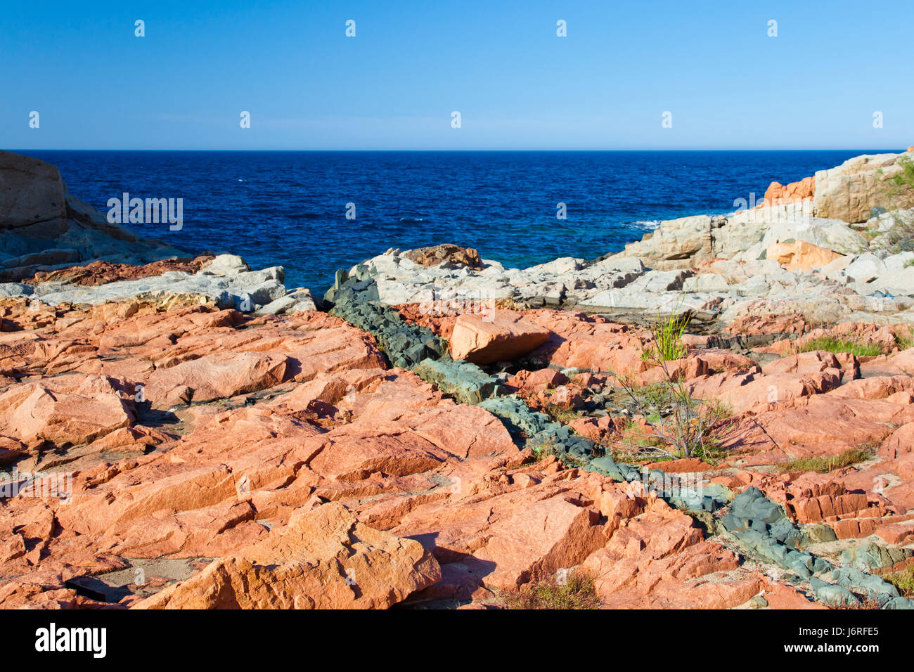 red rocks of arbatax Stock Photo - Alamy