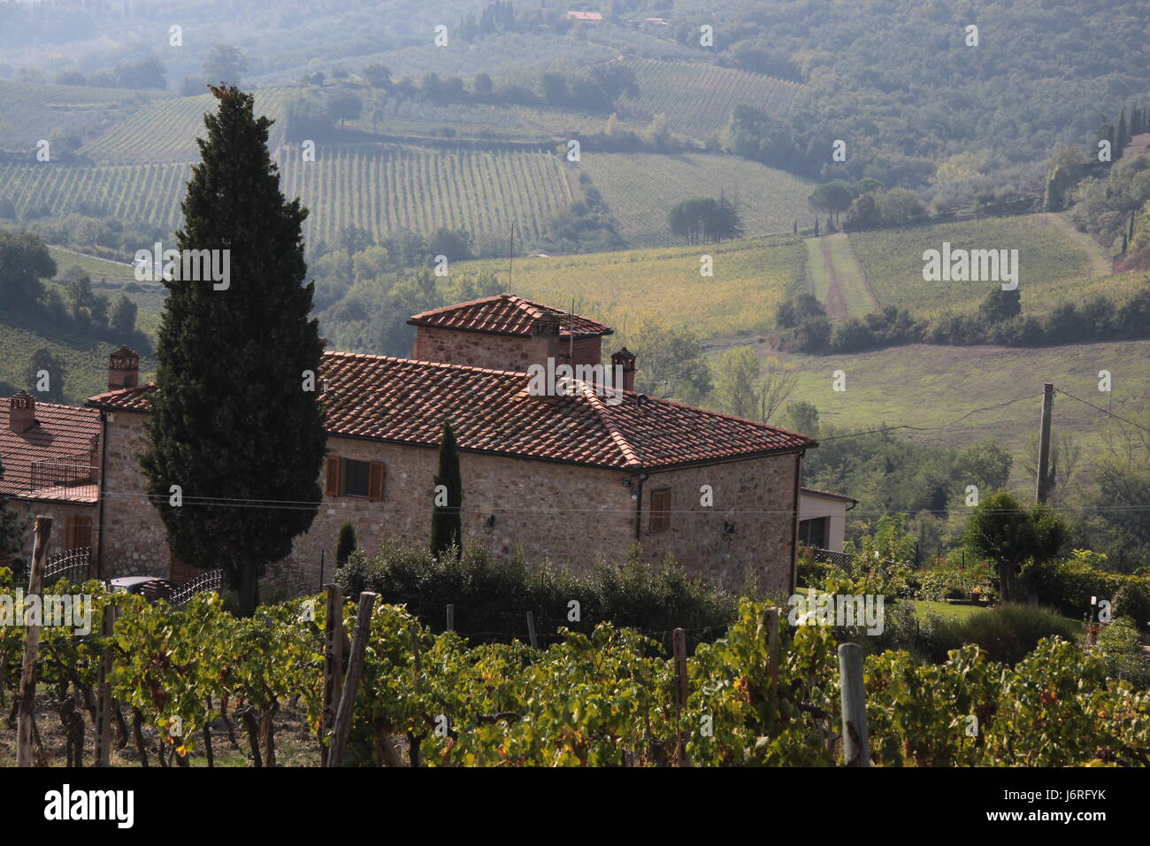 tuscan country house Stock Photo - Alamy