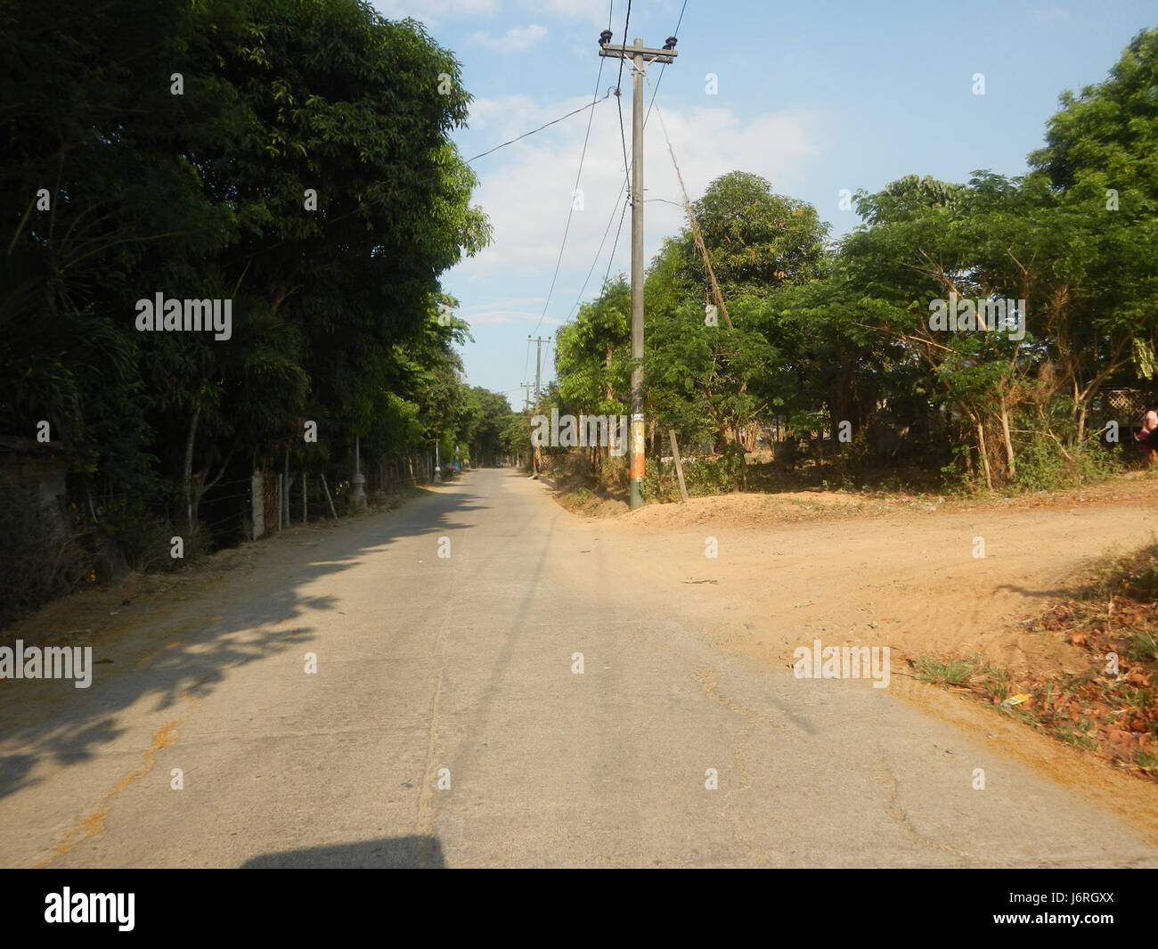 09784 San Rafael Bulacan Municipal Roads Landscapes Barangays 10 Stock ...