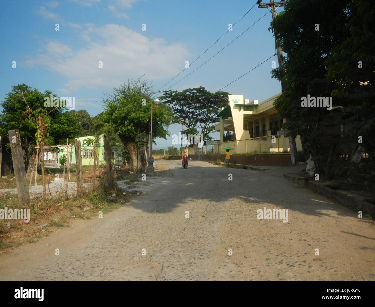 The San Rafael municipal roads in Bulacan, Philippines, pass through ...