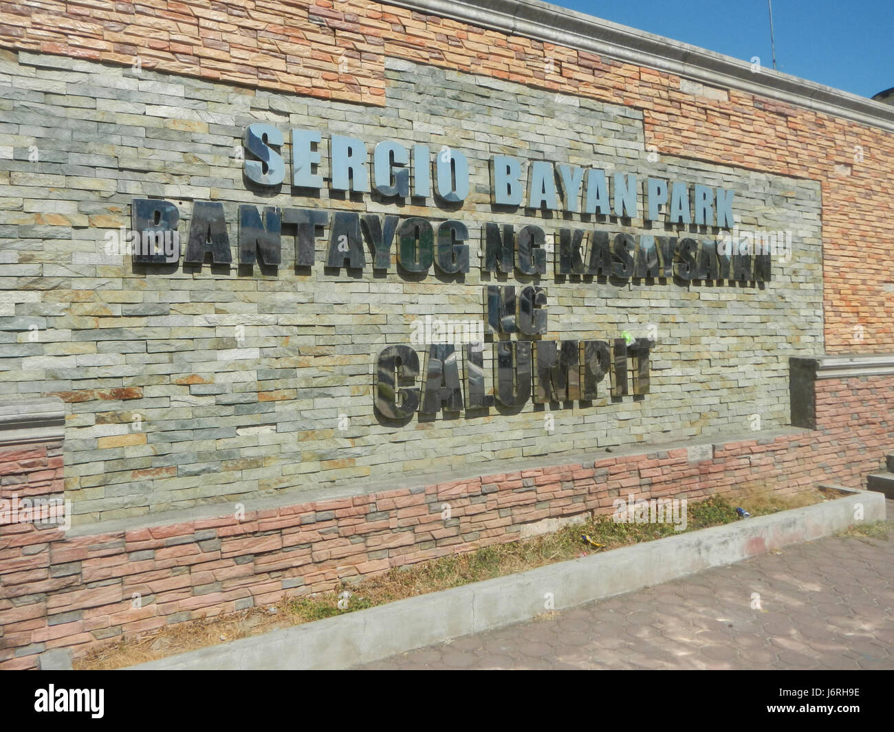 A map or geographical description of areas within Calumpit, Bulacan ...