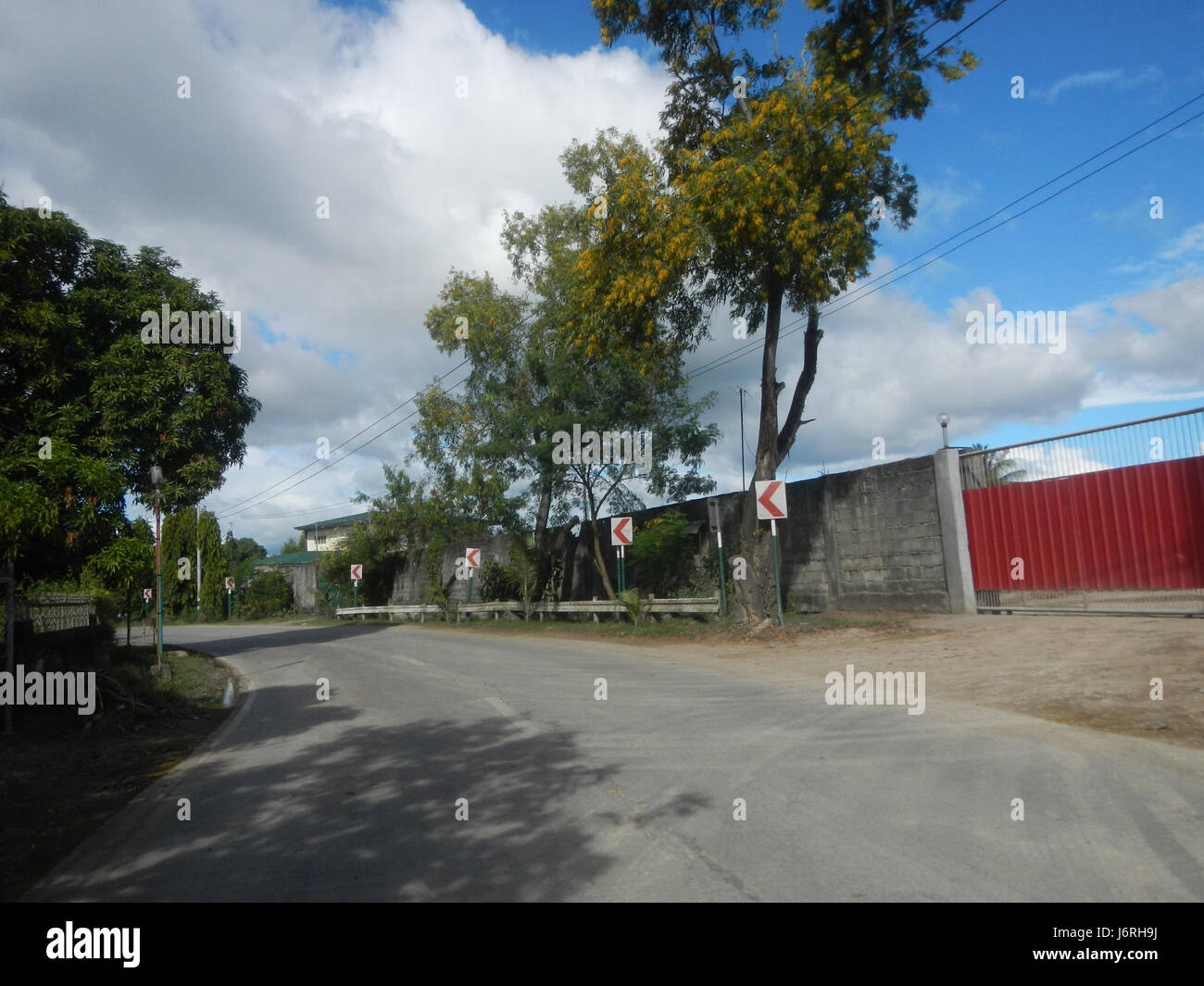 This photograph captures the General Alejo Santos Highway in San Pedro ...