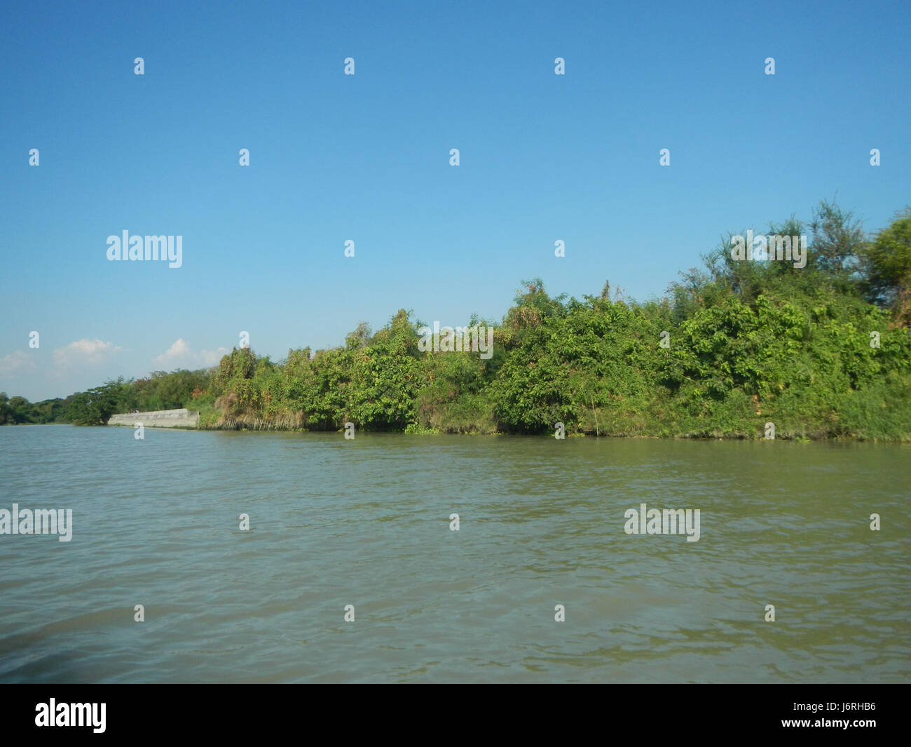 A detailed map of the regions of Calumpit, Bulacan, and the surrounding ...