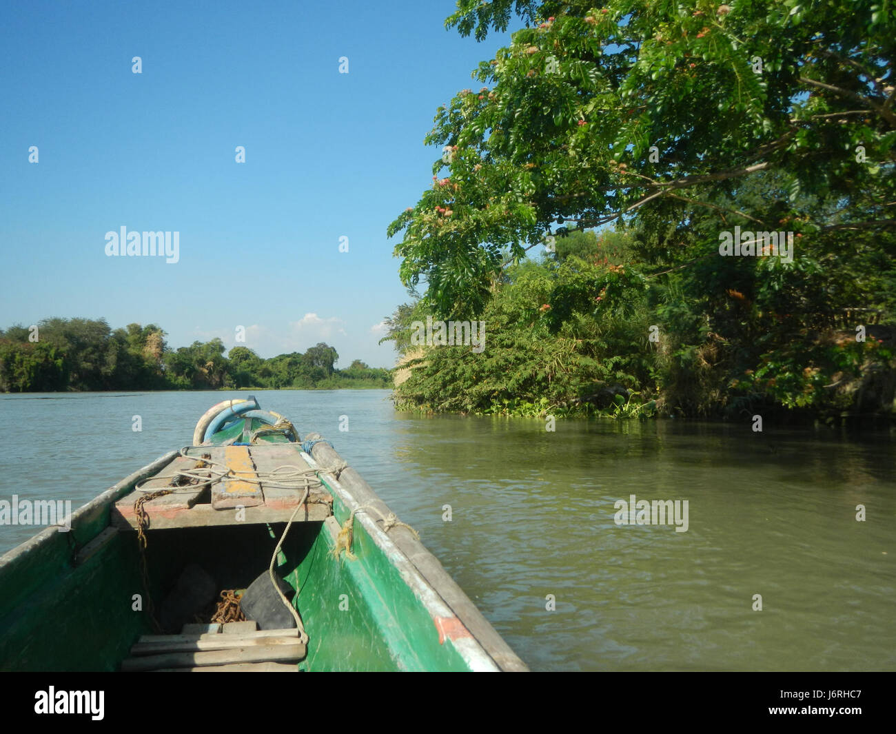 This image captures the River Districts of Candelaria Delta in Macabebe ...