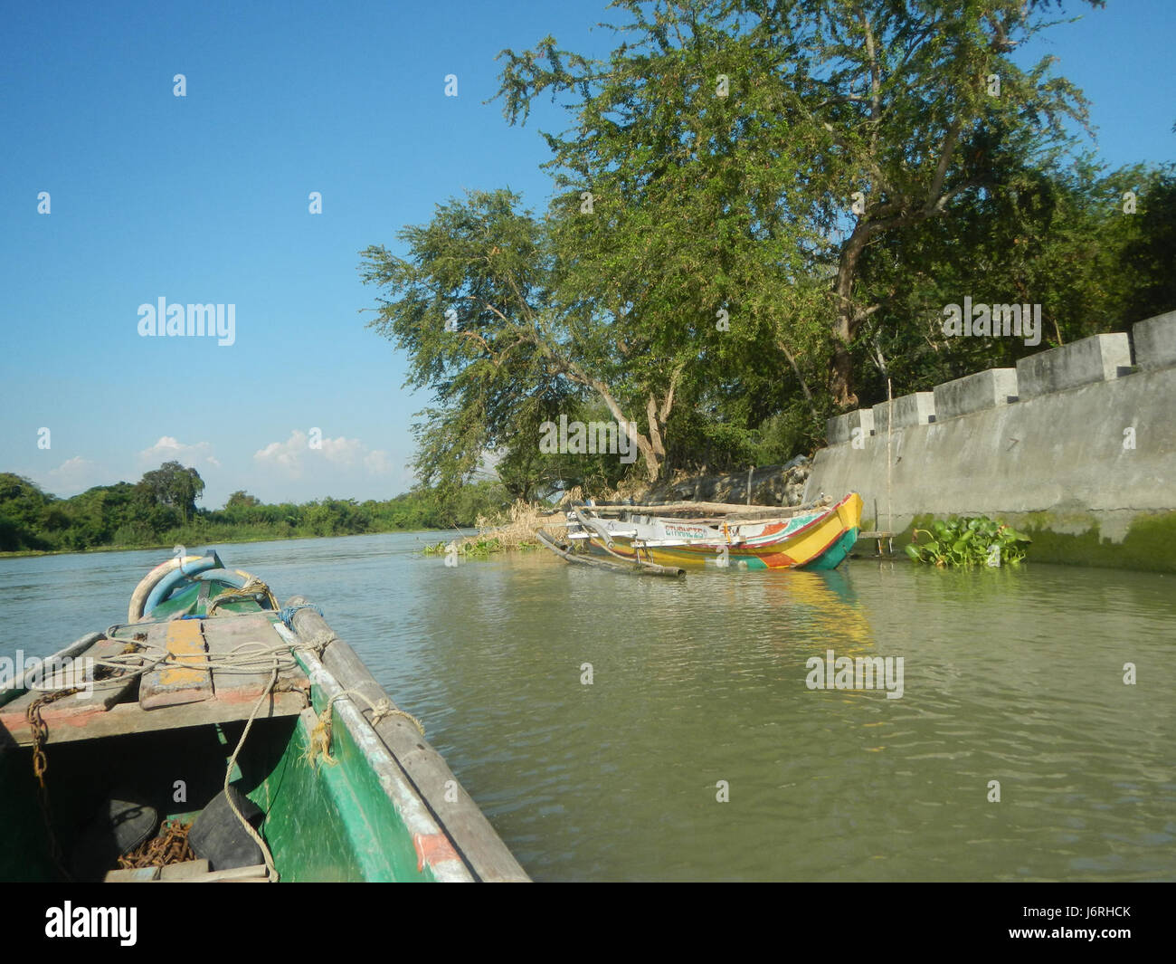 An image showing the river districts in Candelaria Delta, Macabebe ...