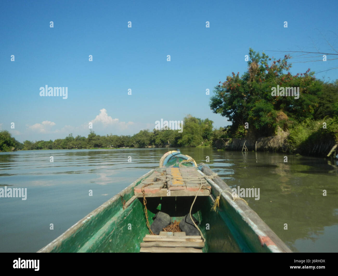 The river districts of Candelaria Delta and Macabebe in Pampanga ...