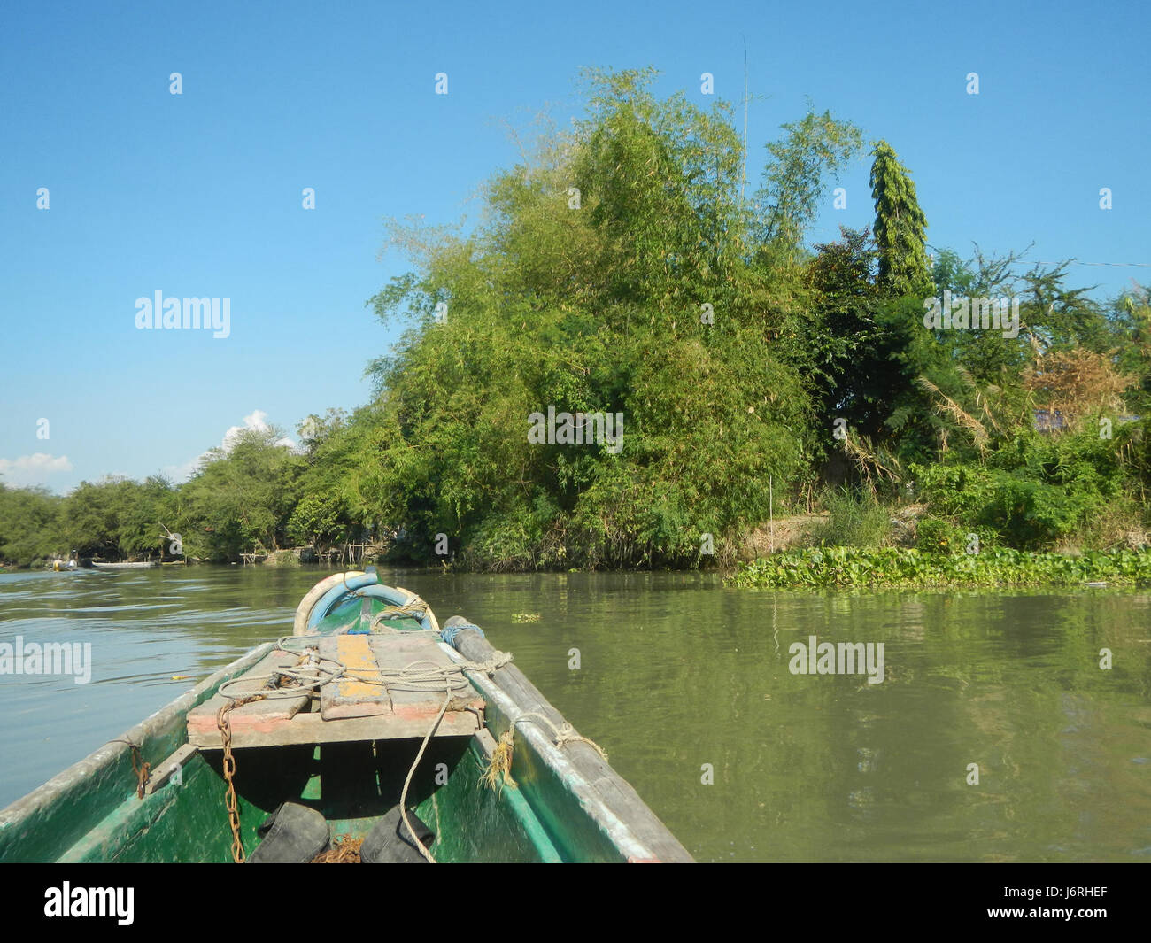 This image showcases the river districts in Candelaria Delta and ...