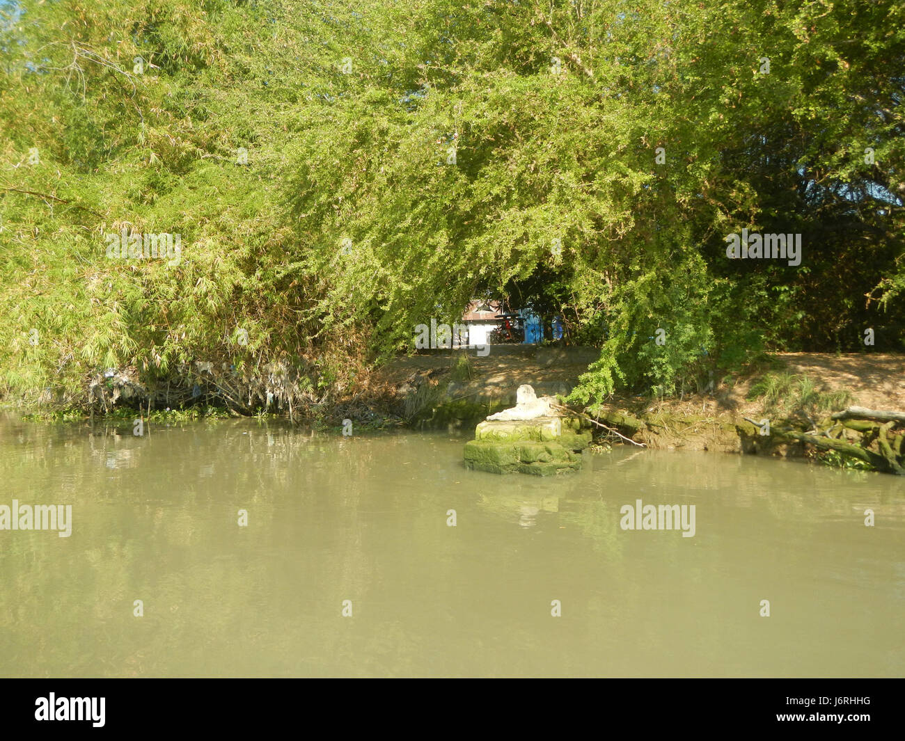 This map details the River Districts of Candelaria Delta and Macabebe ...