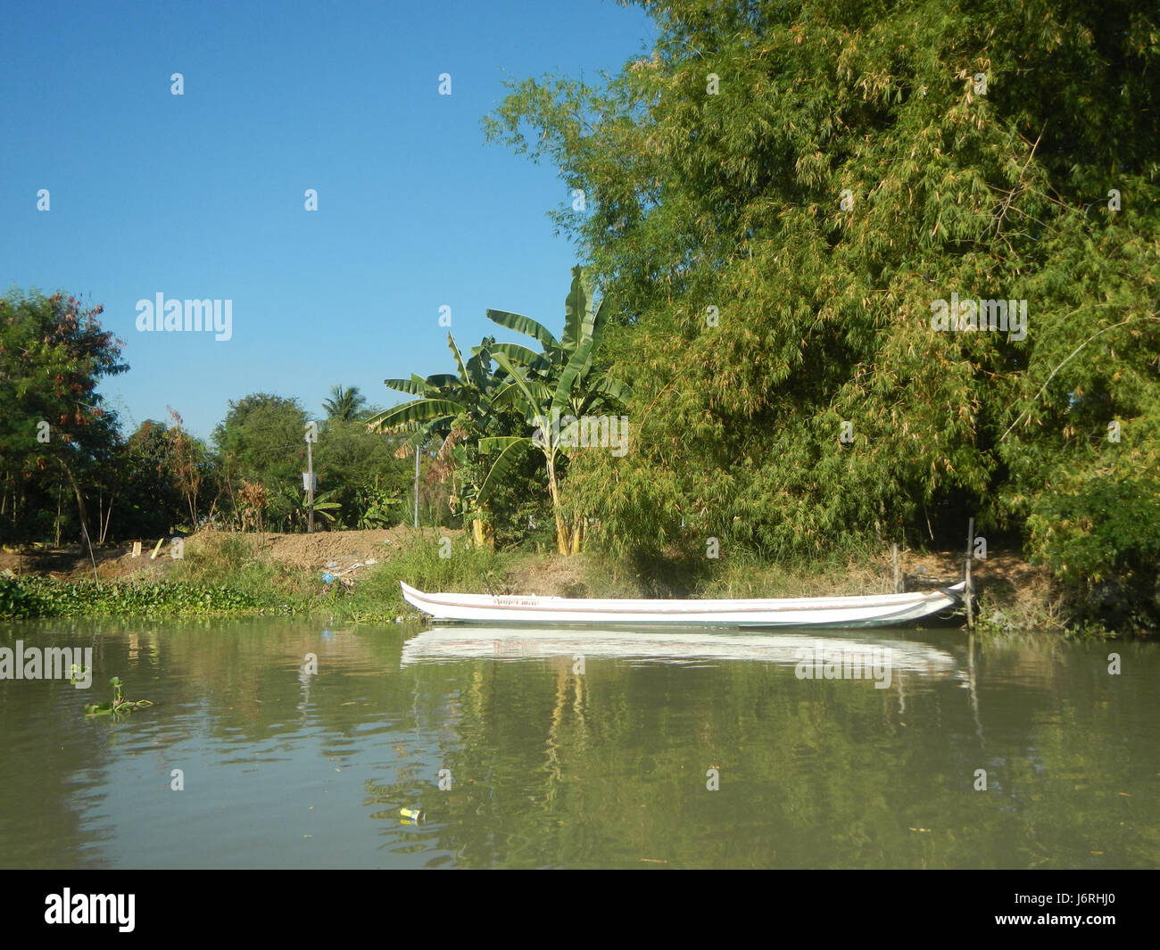 This image captures the river districts of Candelaria and Macabebe ...