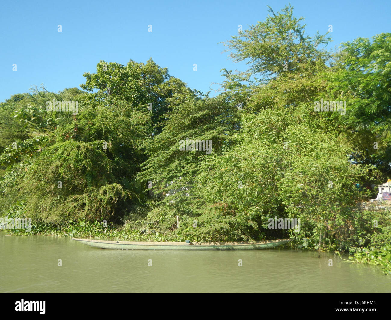 This location along the river districts of Candelaria Delta, Macabebe ...