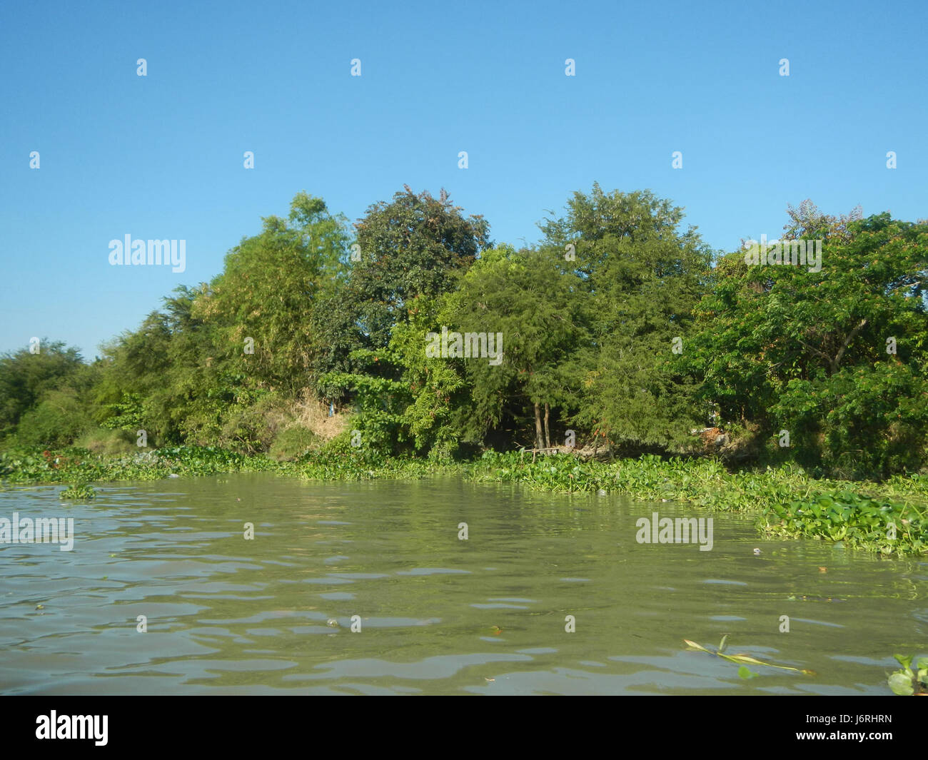 This image showcases the river districts in the Candelaria Delta area ...