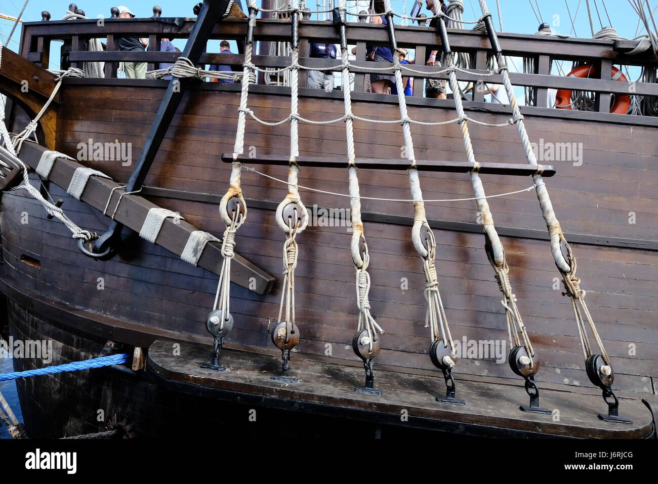 Two Pirates Survey Ships Stock Photo - Alamy