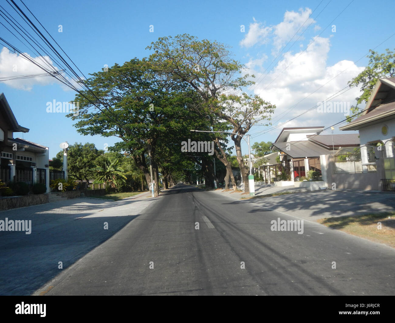Map showing roads connecting San Vicente, San Bartolome, Santa Rita ...