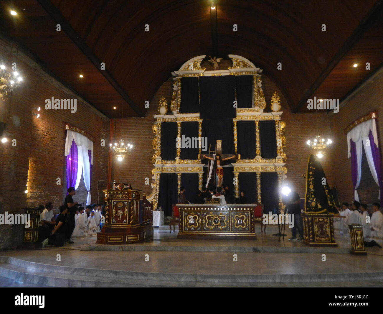 0660 Good Friday 2017 Veneration Cross Santa Monica Church Minalin ...