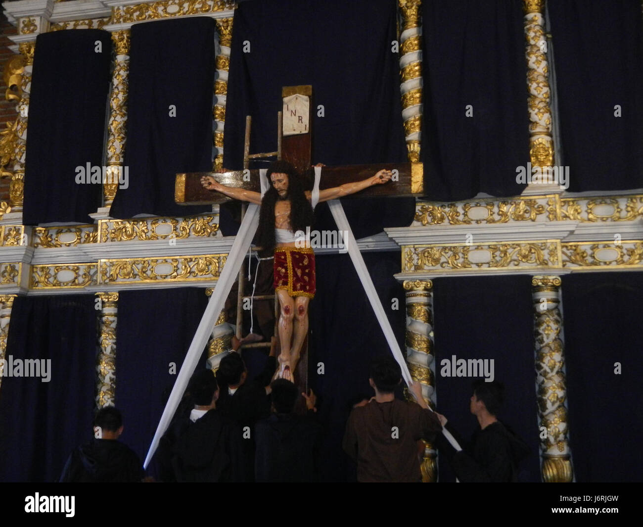 0660 Good Friday 2017 Veneration Cross Santa Monica Church Minalin ...