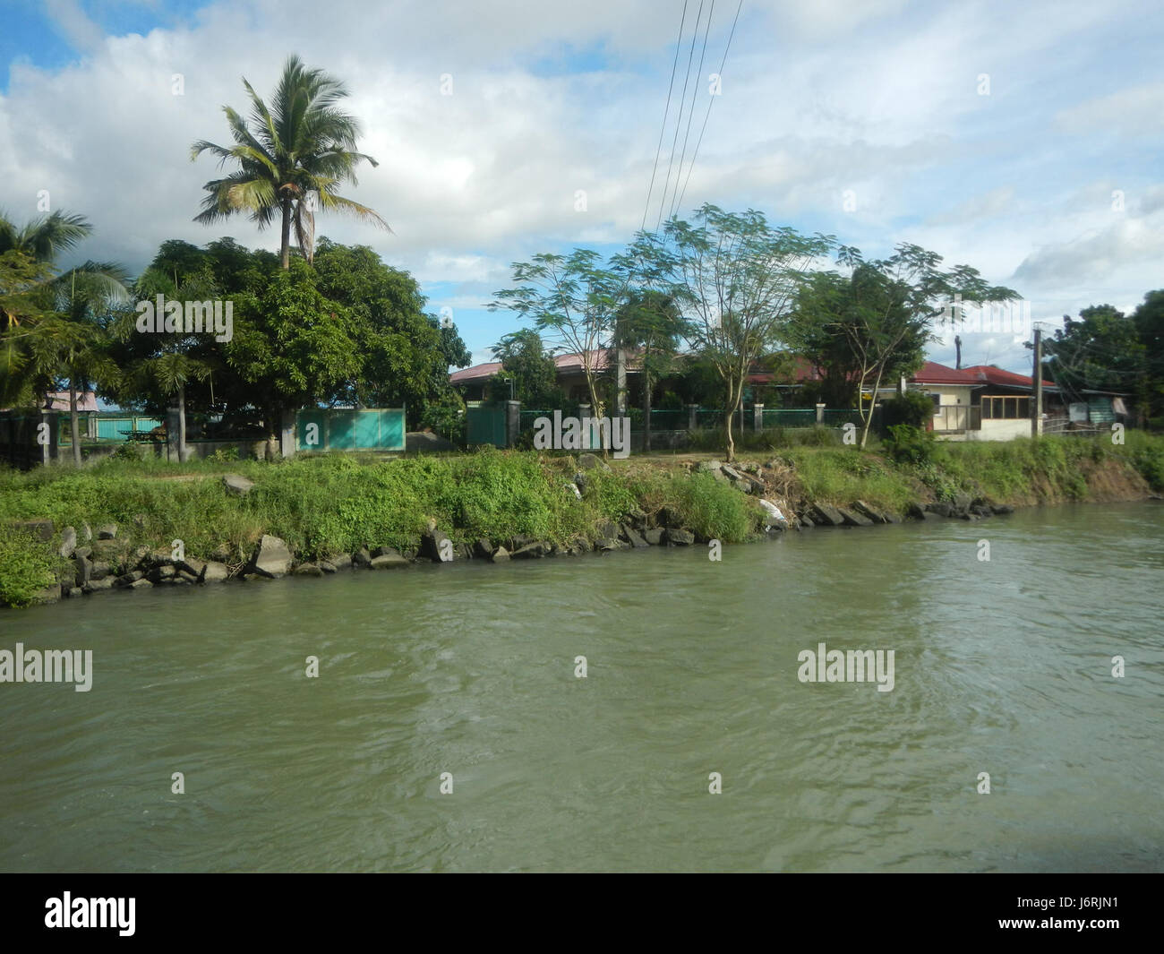 This photograph shows the agricultural landscape of Talampas, Bustos ...
