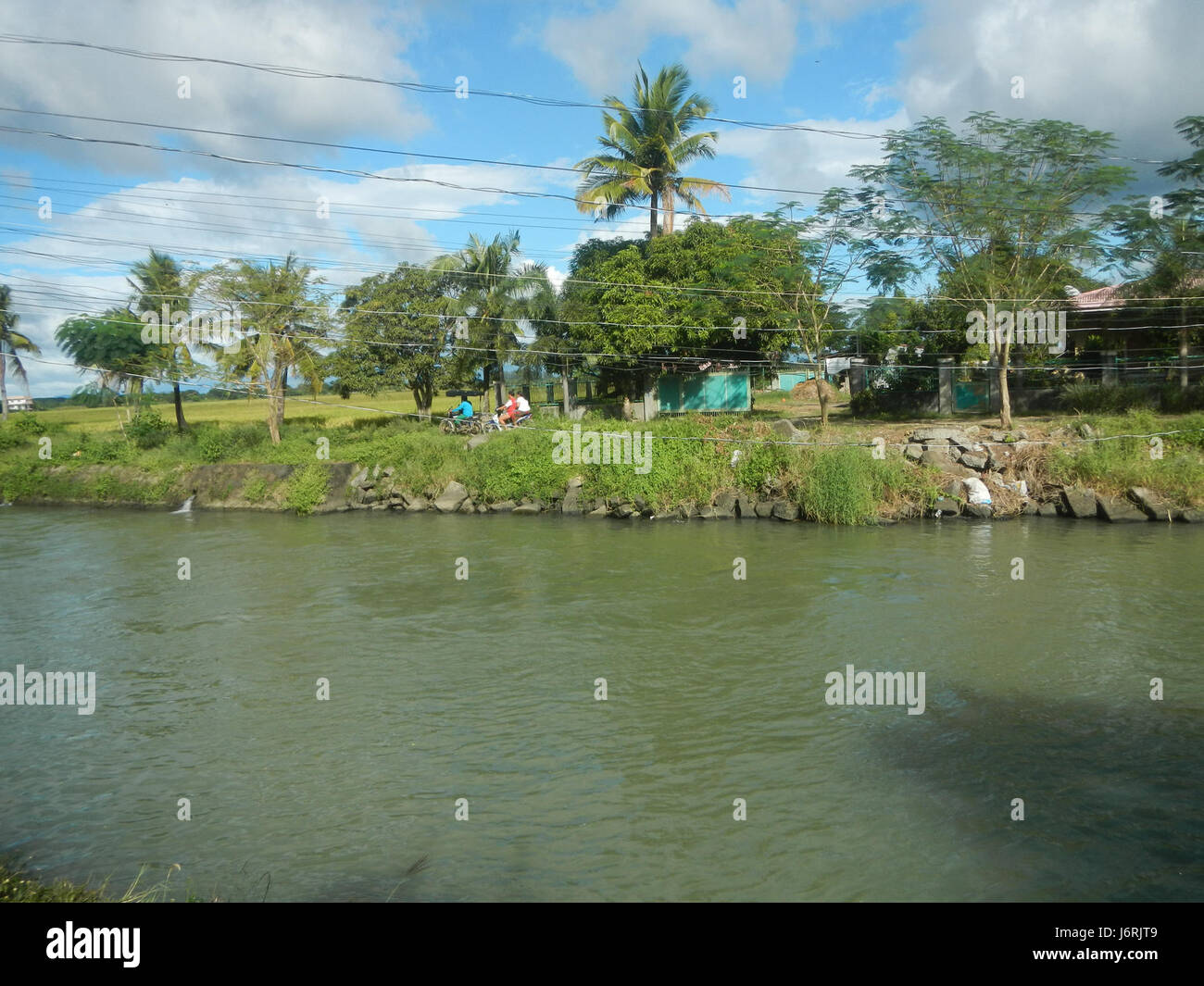 This image captures the rural landscape of Talampas in Bustos, Bulacan ...