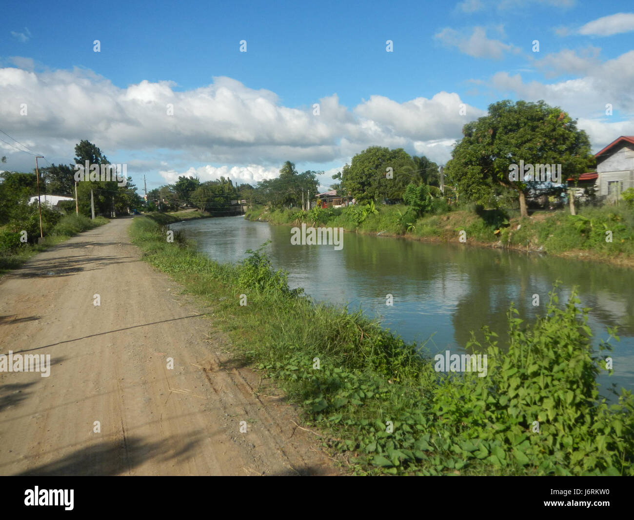 This image depicts the rural landscape of Talampas in Bustos, Bulacan ...