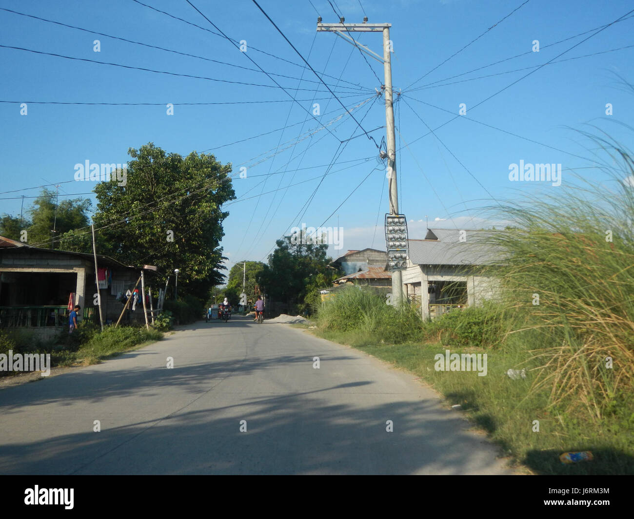 This image captures the rural scenery along San Juan Nicolas Monica in ...