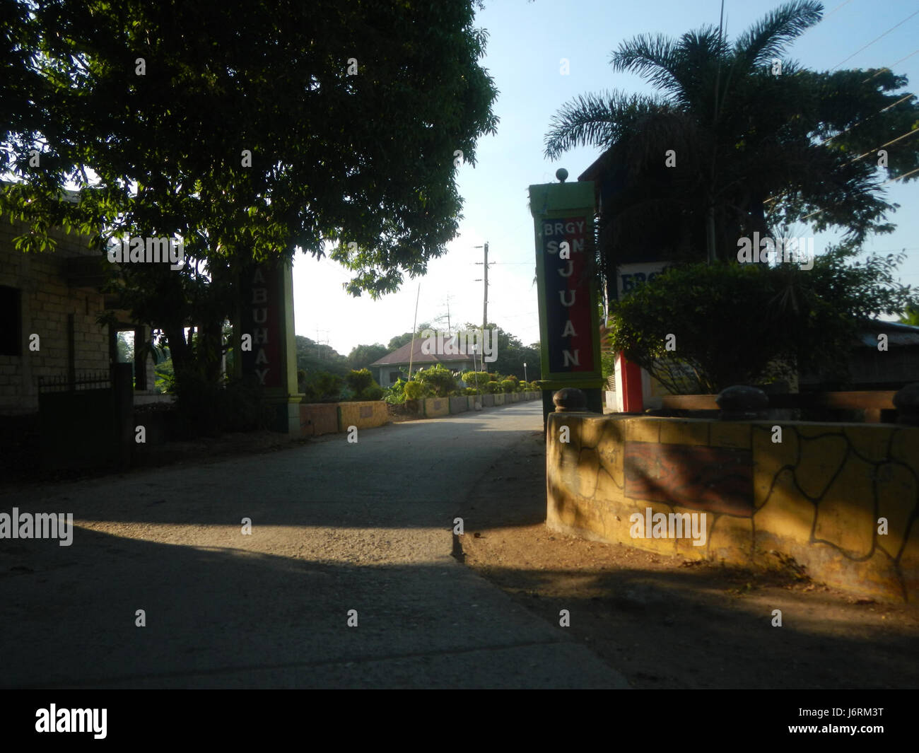 0918 San Juan Nicolas Monica San Luis, Pampanga Barrio Road 10 Stock ...