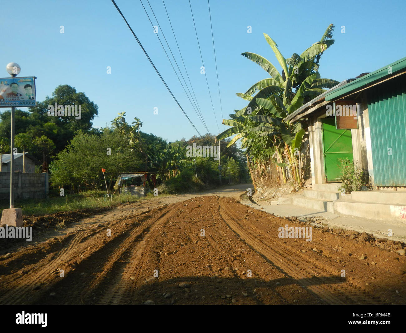0918 San Juan Nicolas Monica San Luis, Pampanga Barrio Road 23 Stock ...