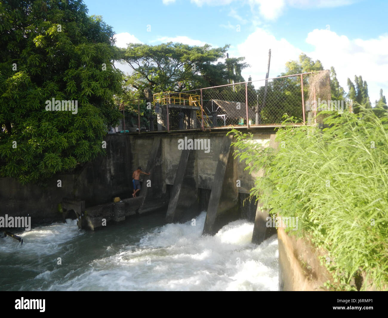 This image depicts the agricultural landscape of Talampas, Bustos ...