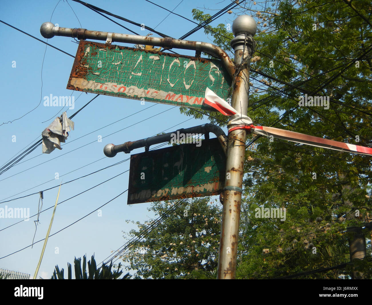 This image captures Leveriza Street in South Malate, Manila, taken ...