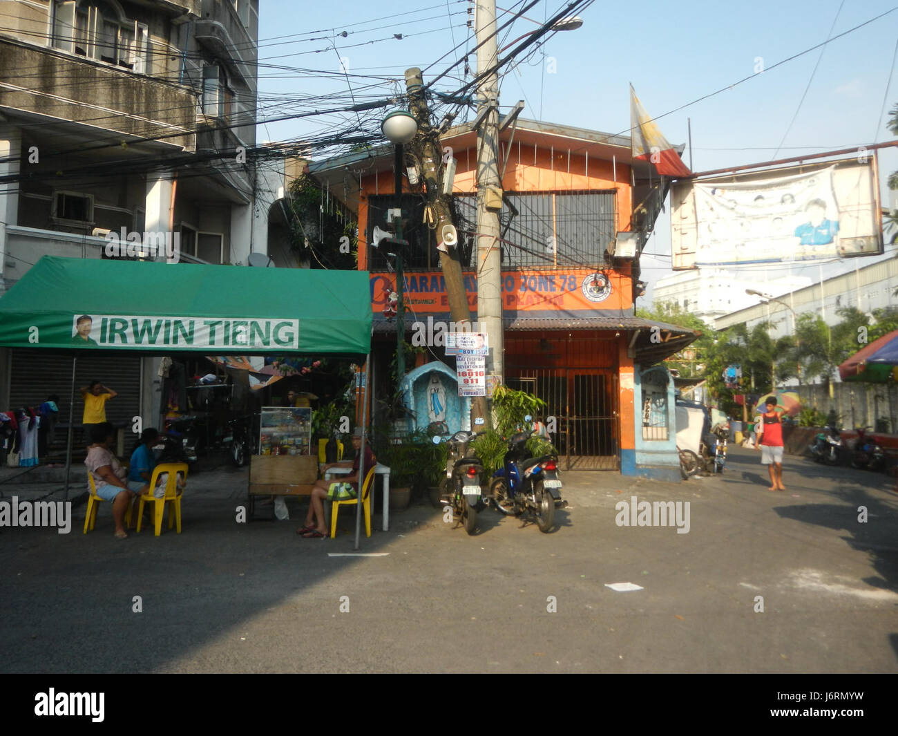 The location on Leveriza Street in the South Malate district of Manila ...