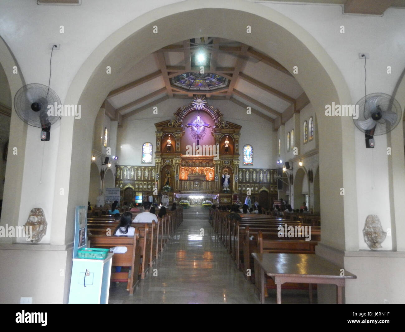 This image shows Assumption Parish Church located on Asuncion Street in ...
