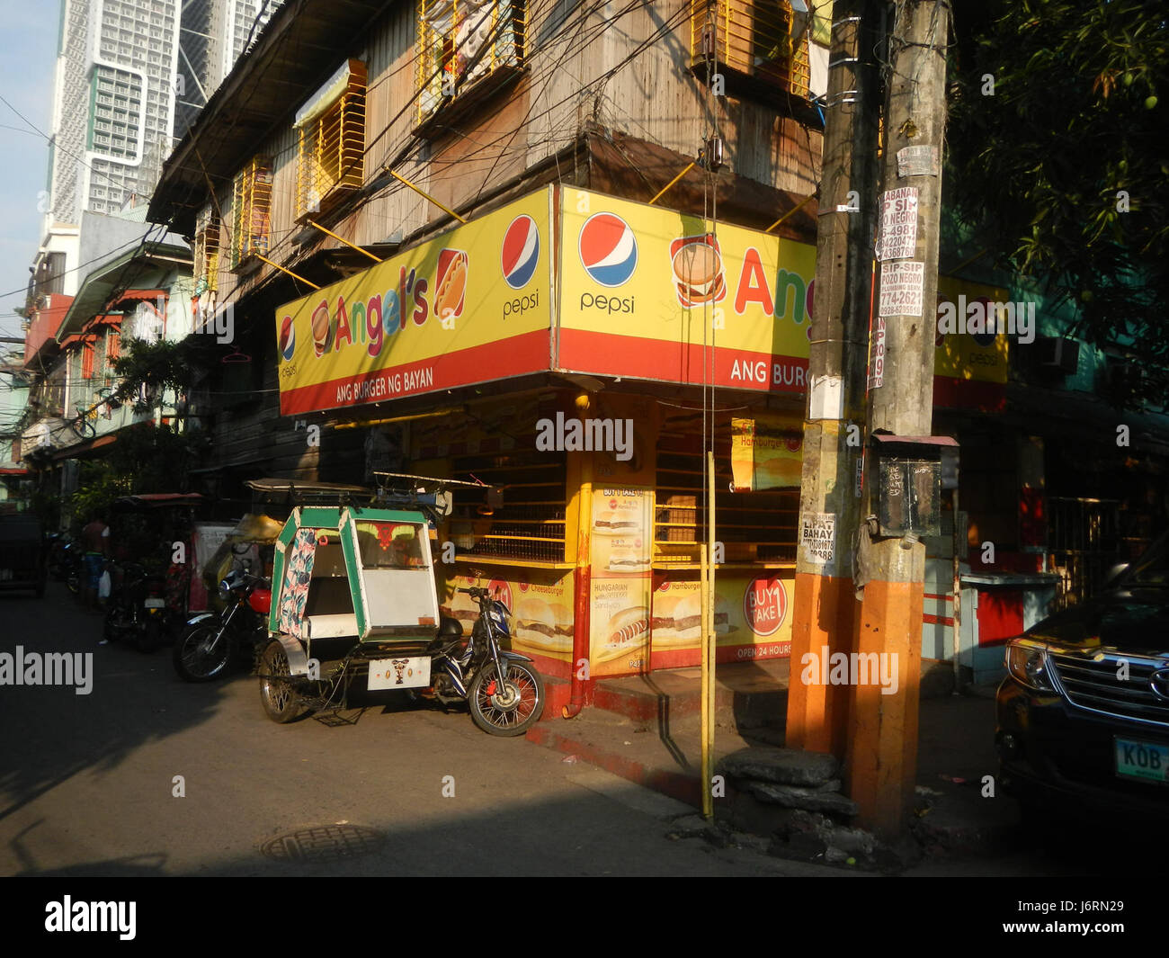 Leveriza Street, located in the South Malate district of Manila, runs ...