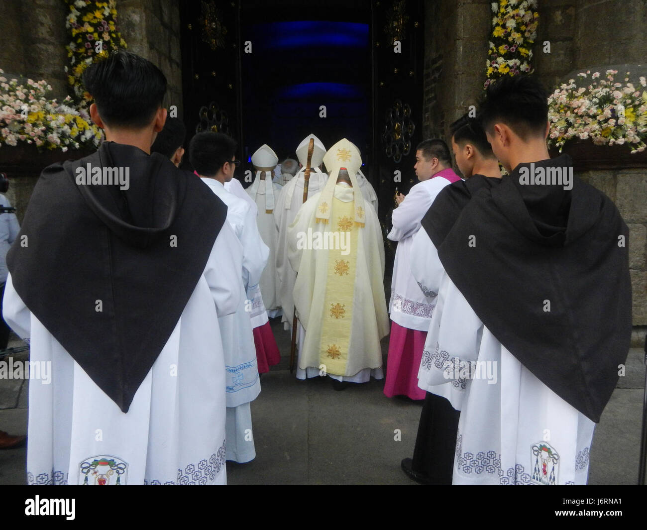 The dedication ceremony for the Saint Augustine Church in Baliuag on ...