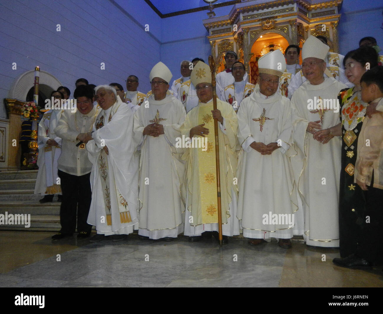 This refers to the solemn dedication and consecration ceremony of the ...