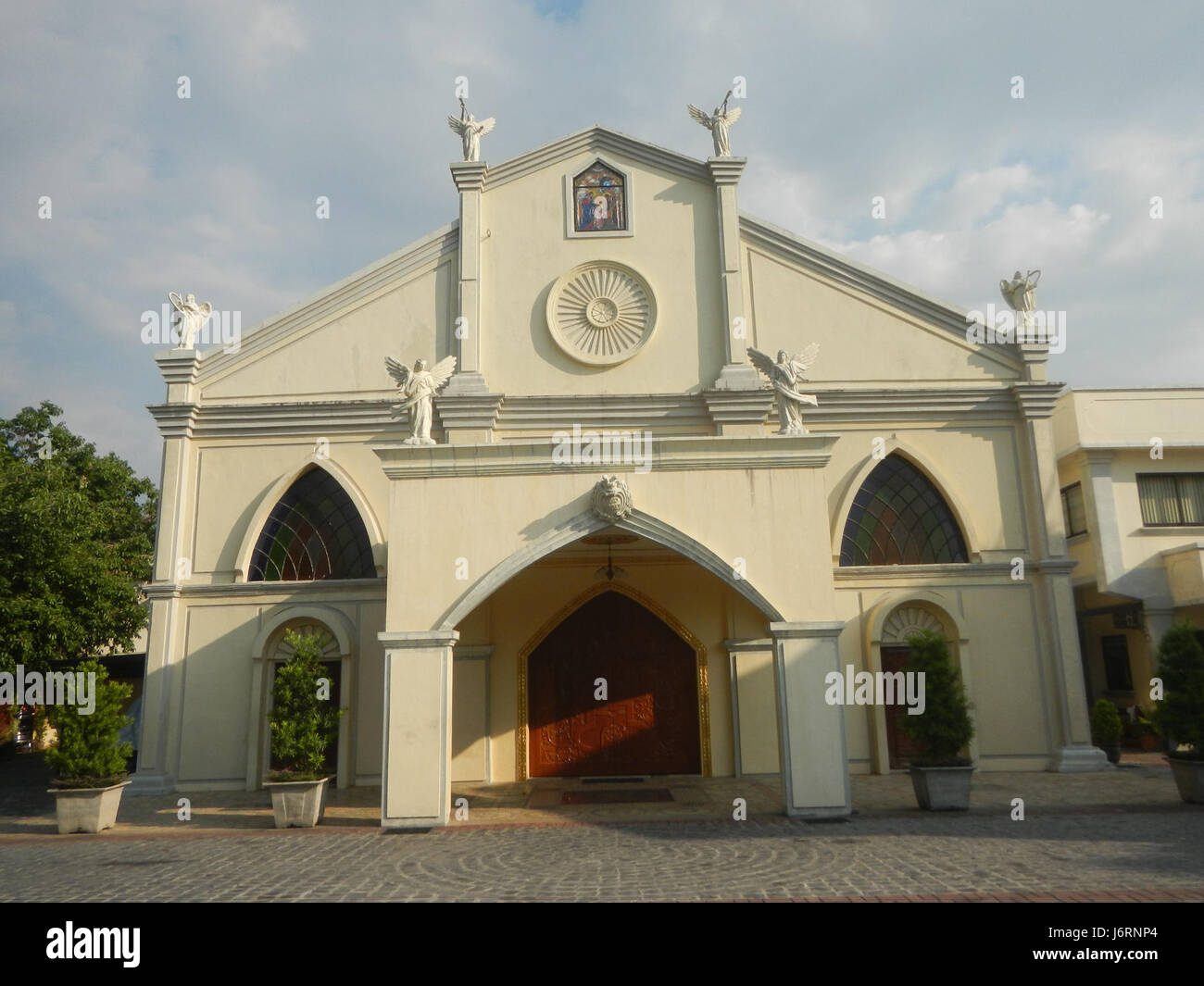 Holy Family Church in Violeta Village, Santa Cruz, Guiguinto, Bulacan ...