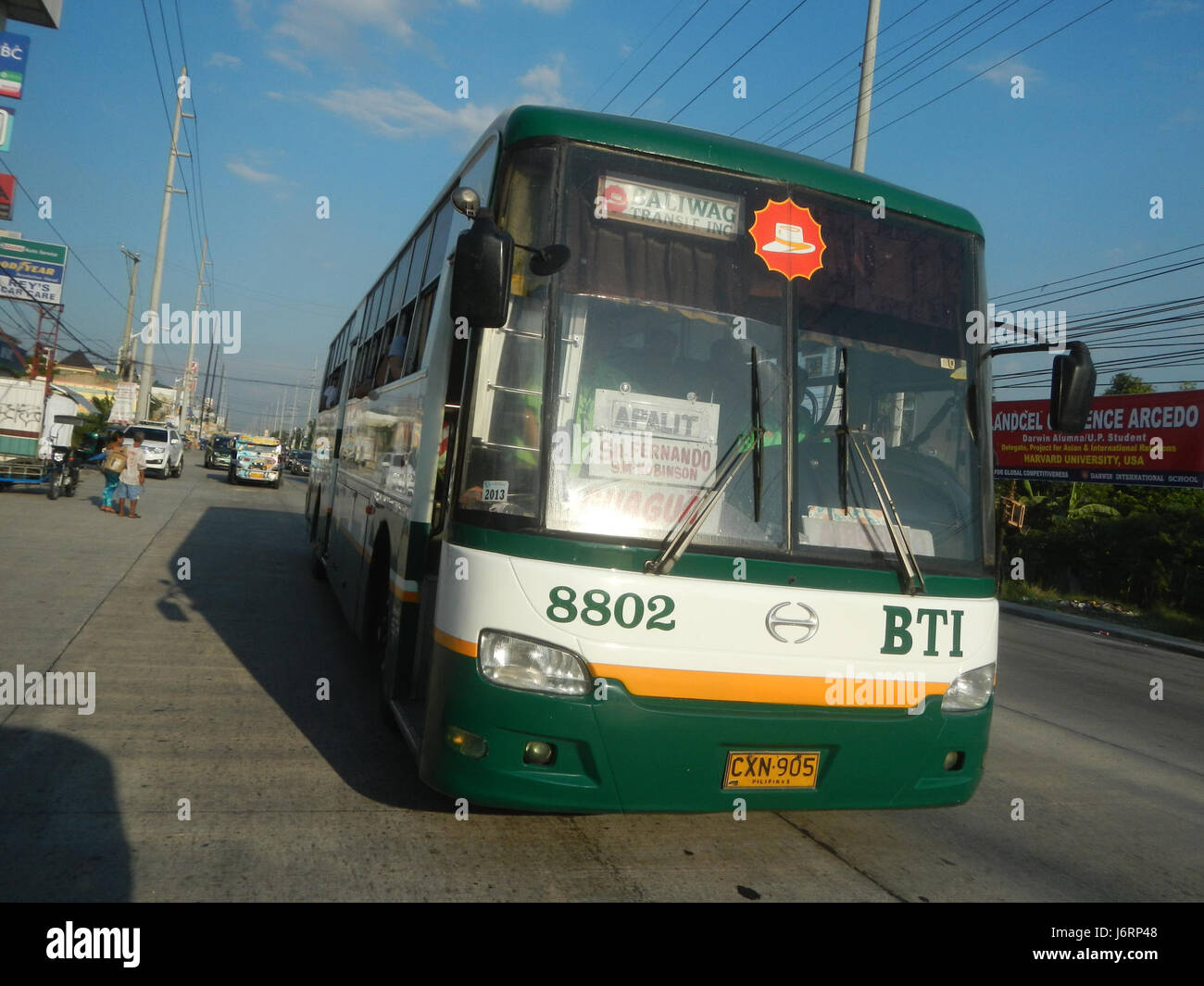 This image shows MacArthur Highway in Malolos City, Bulacan. The ...