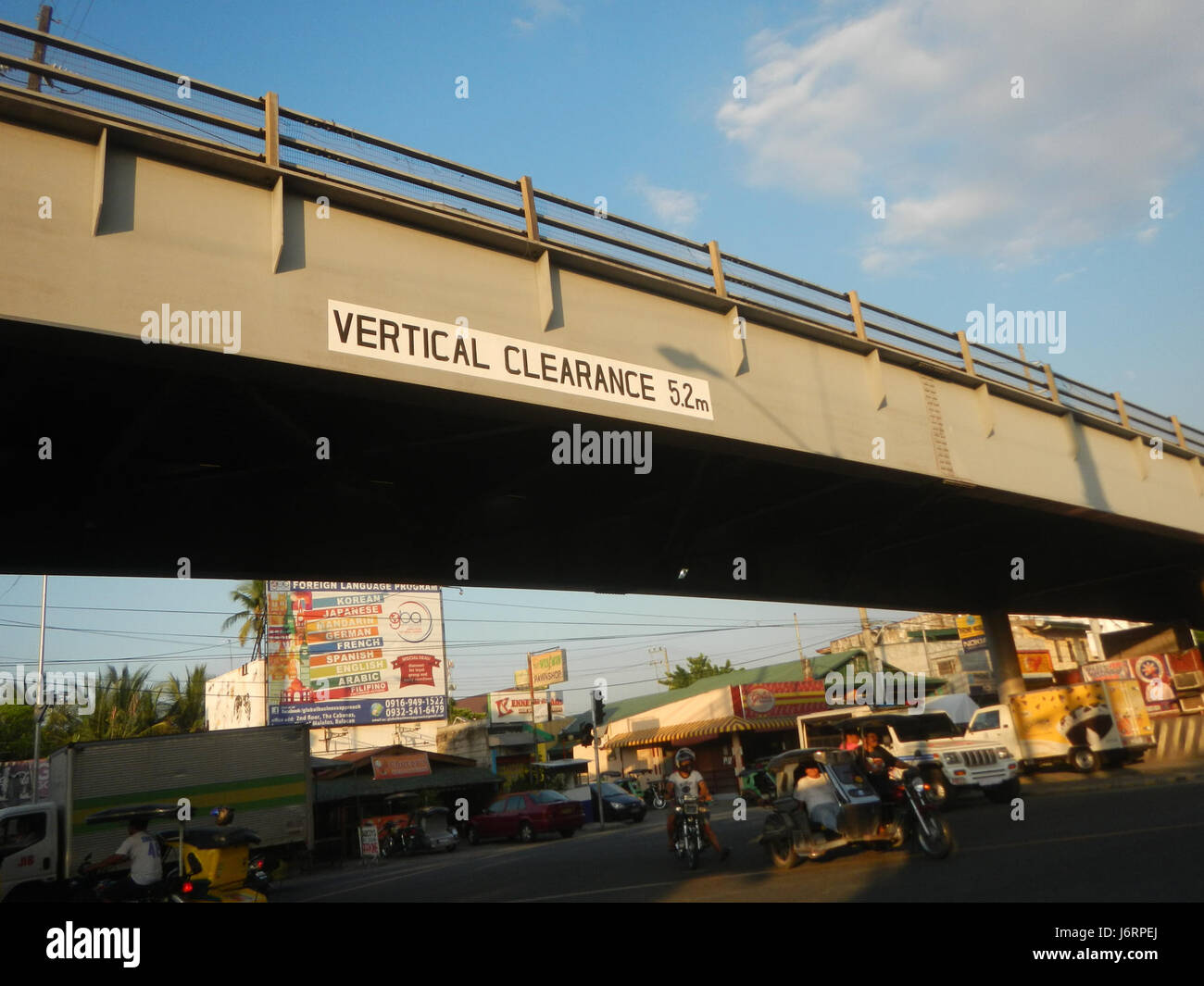 The Malolos City overpass bridge is part of the MacArthur Highway in ...