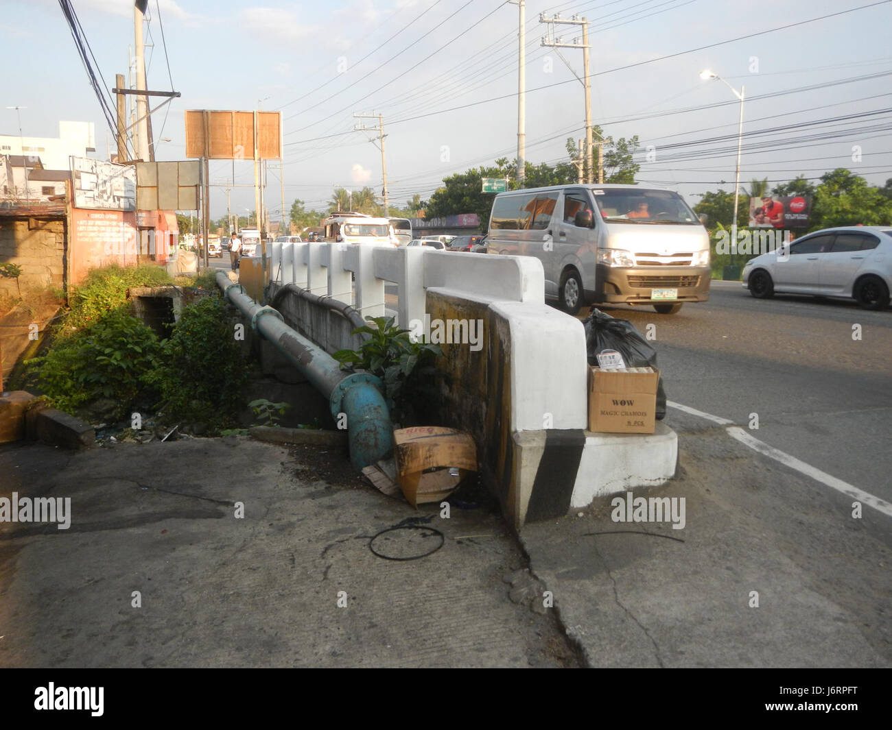 The Malolos City overpass bridge, located along MacArthur Highway in ...