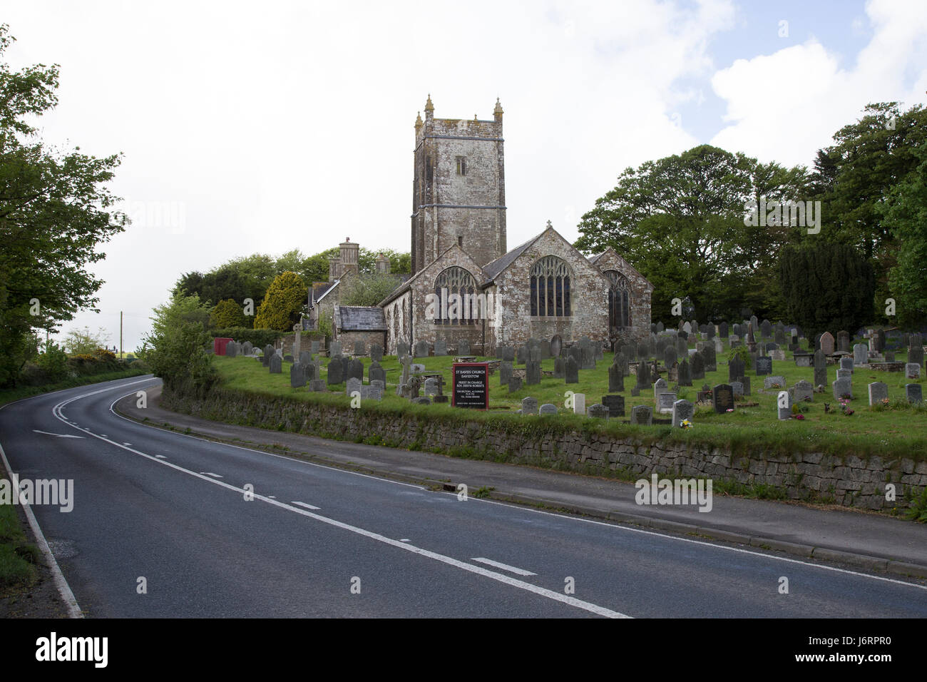 St David's Church, Davidstow parish, Cornwall Stock Photo - Alamy