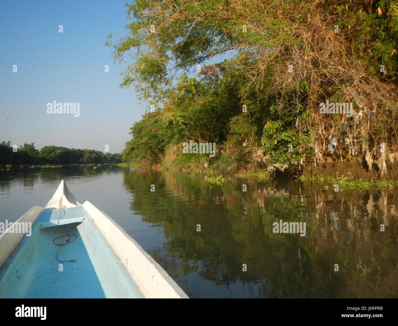 The image shows the riverside districts of Calumpit, Bulacan, and ...