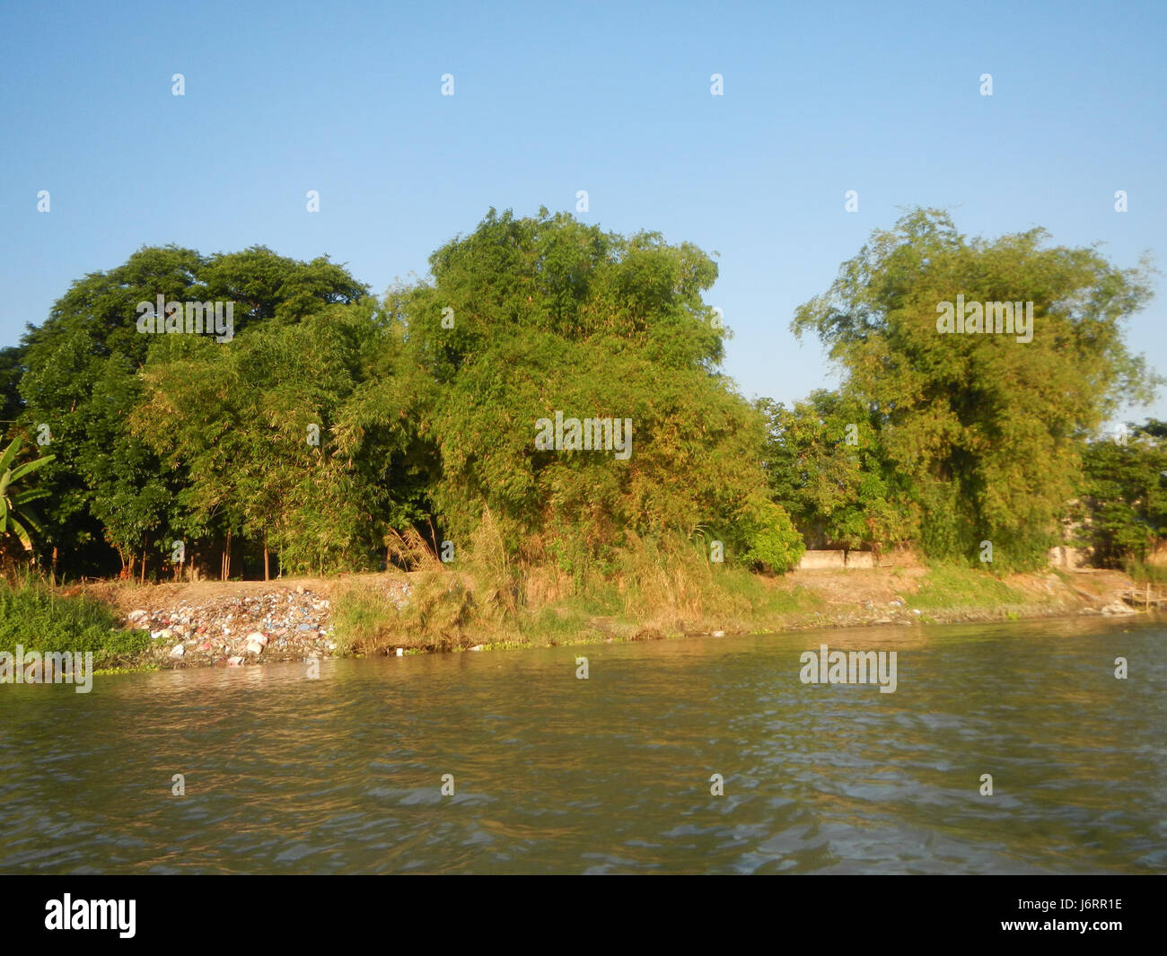A map or photograph documenting the riversides and districts of ...