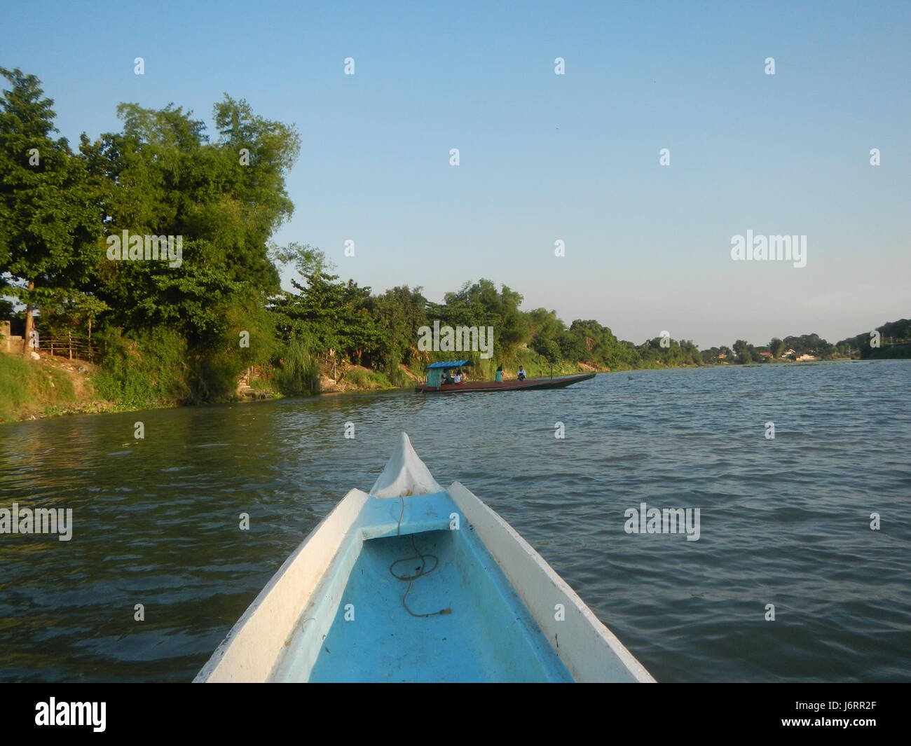 This image captures the riverside districts of Calumpit, Bulacan, and ...