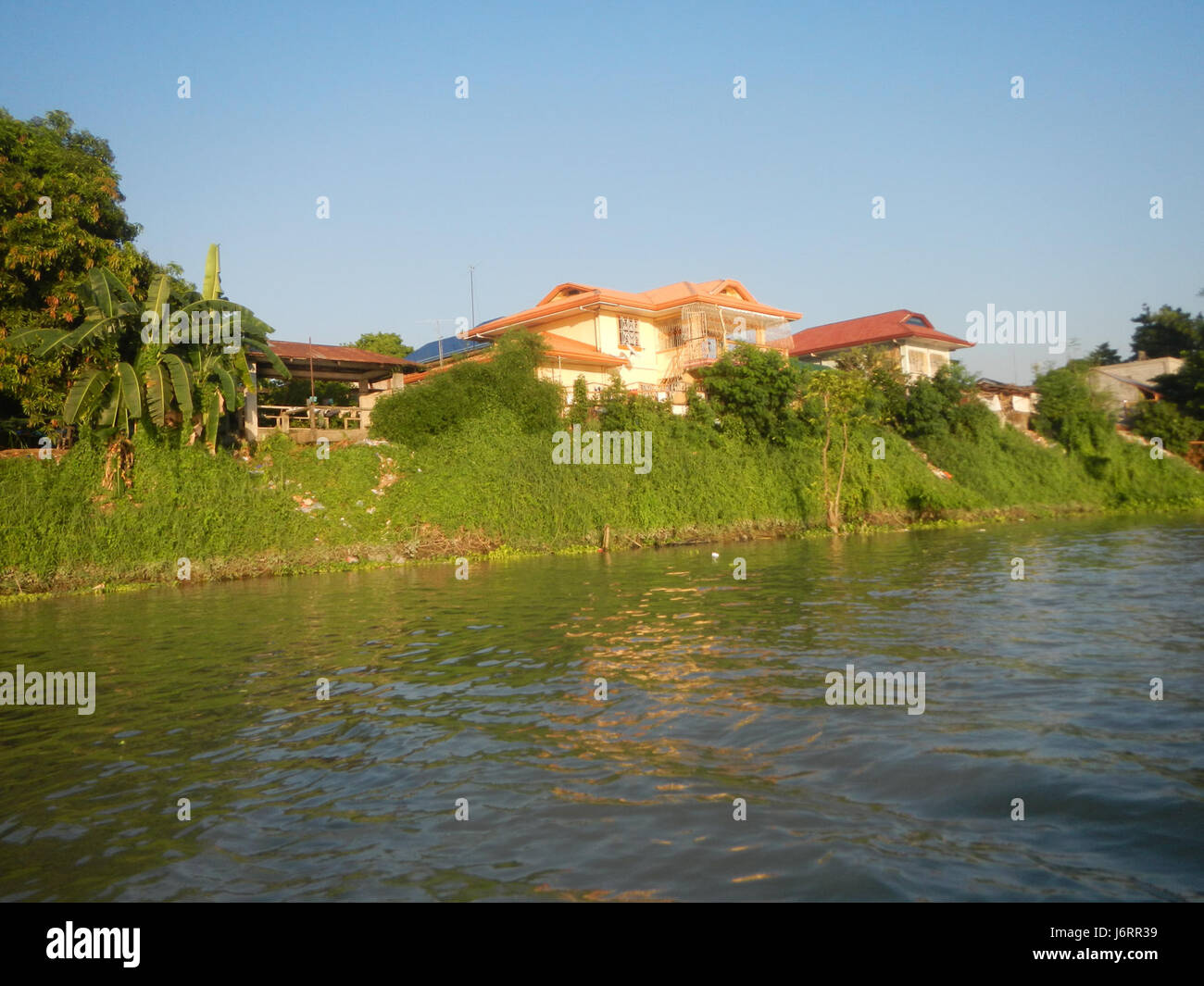 This image shows the rural landscape of Calumpit, Bulacan, and Apalit ...