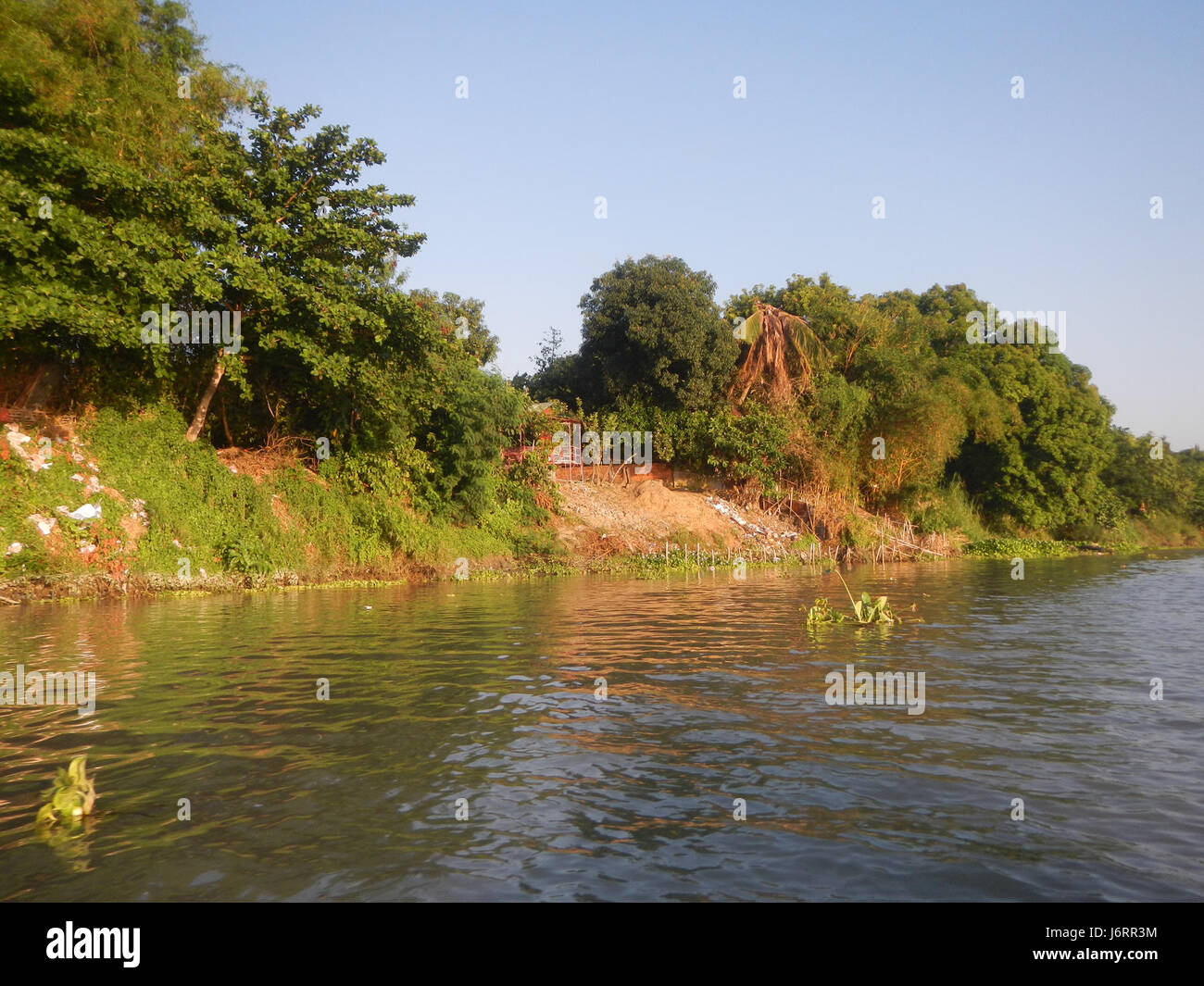 A photographic depiction of the riverside districts in Calumpit ...