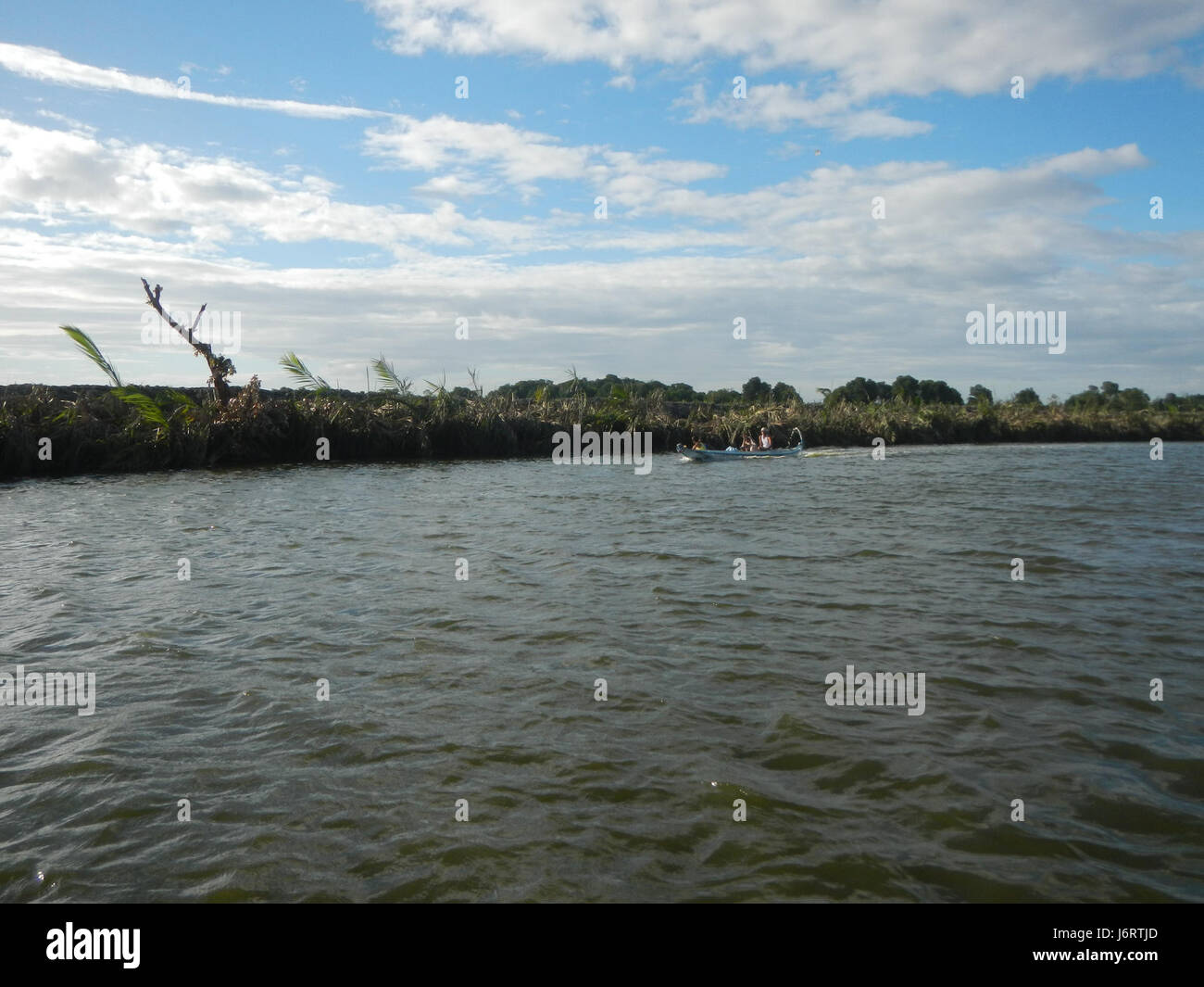 This photograph highlights the river districts of Malolos in Bulacan ...