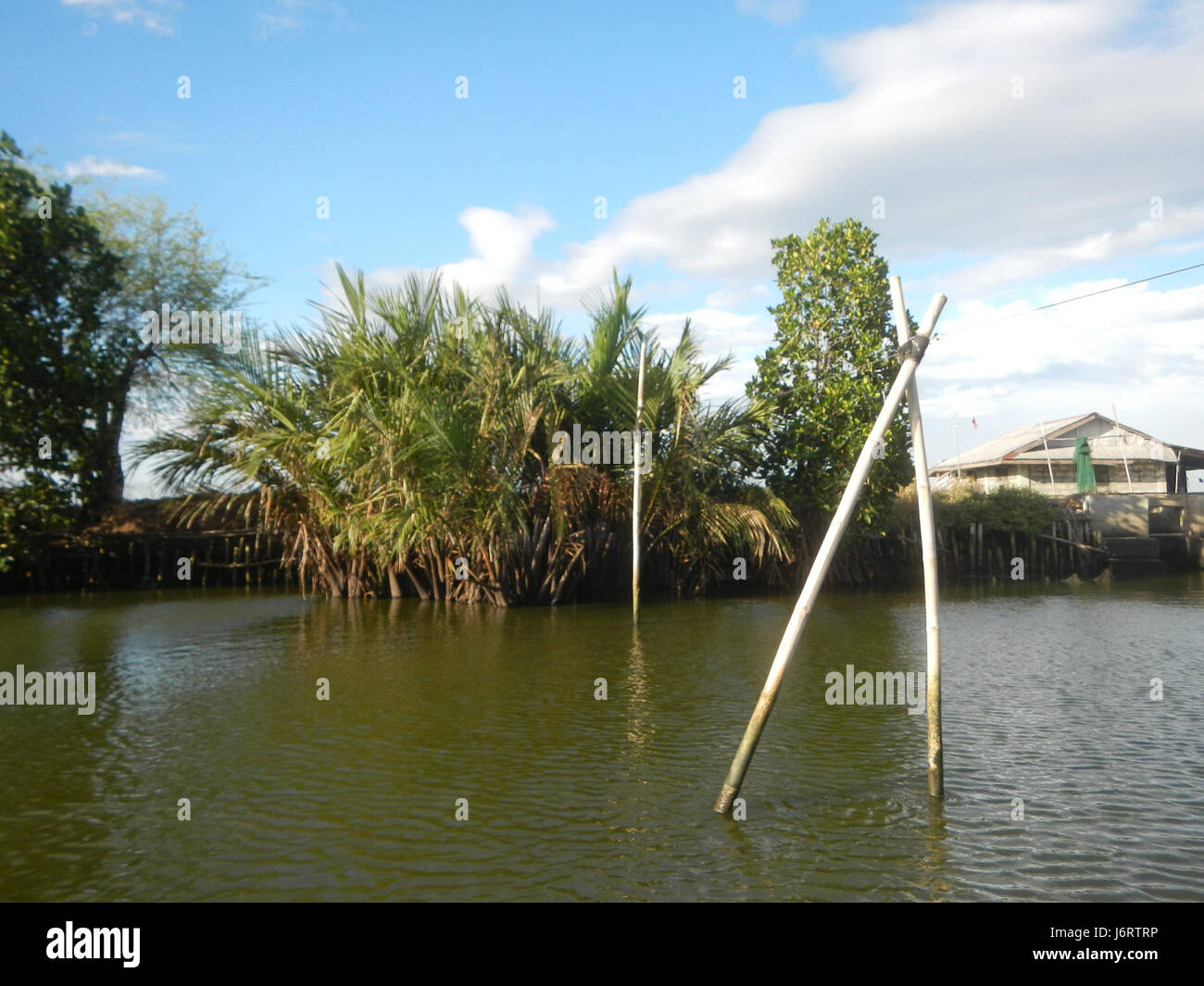 The image captures the Malolos, Bulakan river districts, showcasing the ...