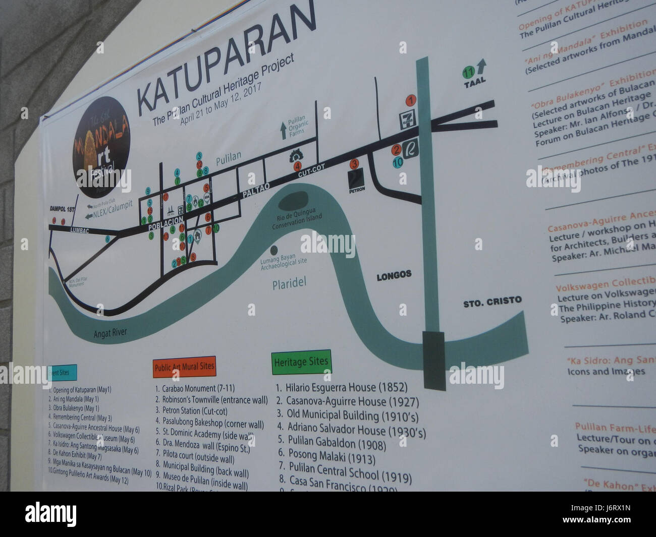 07790 Poblacion Pulilan Bulacan Landmarks 36 Stock Photo - Alamy