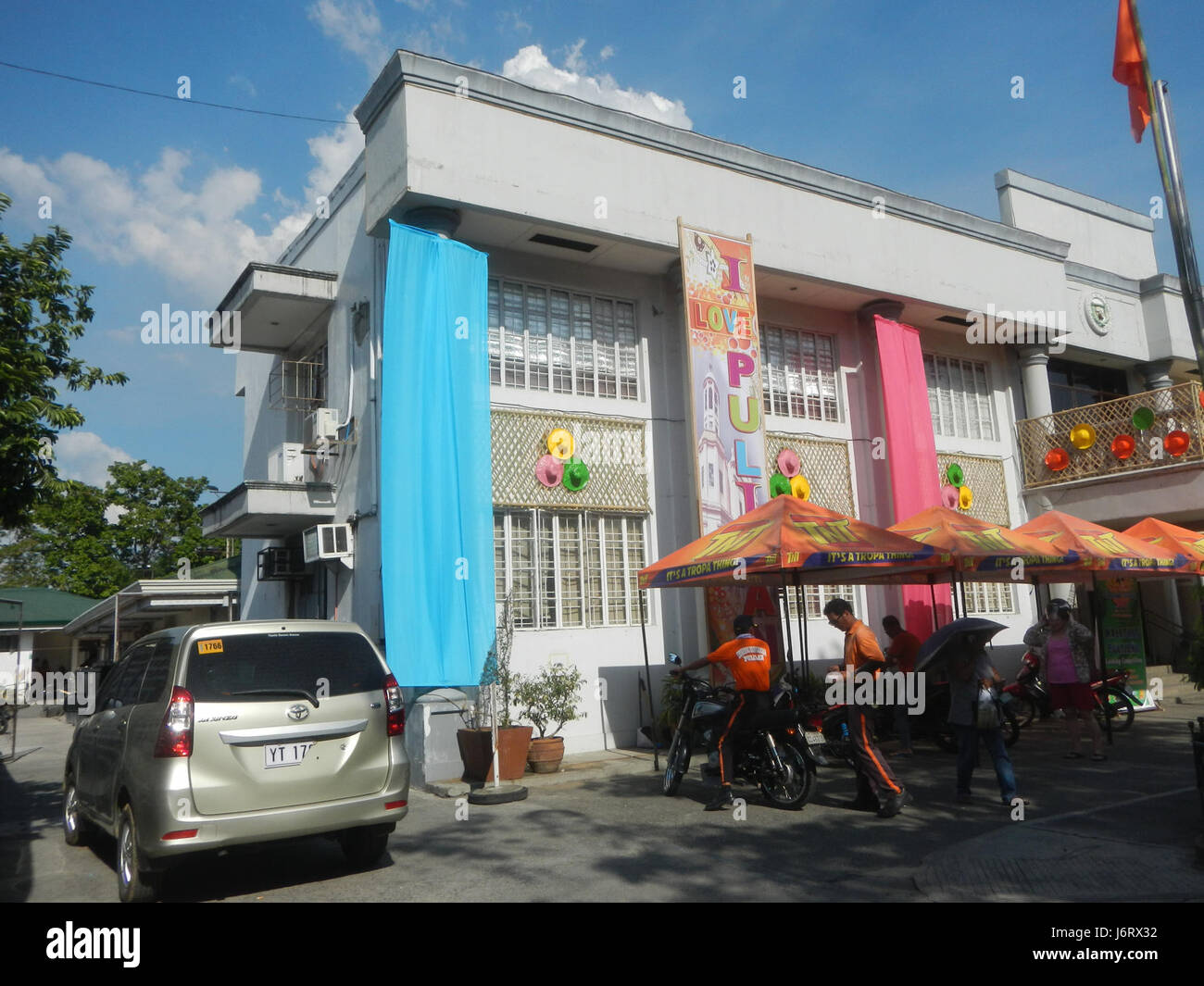 This refers to landmarks located in the Poblacion area of Lumbac ...