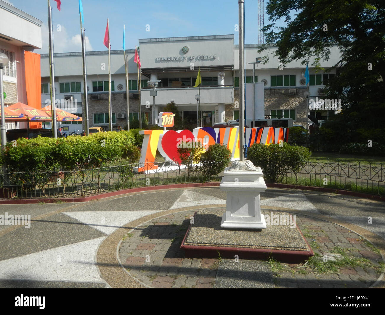 This reference highlights key landmarks in Poblacion Lumbac, Pulilan ...