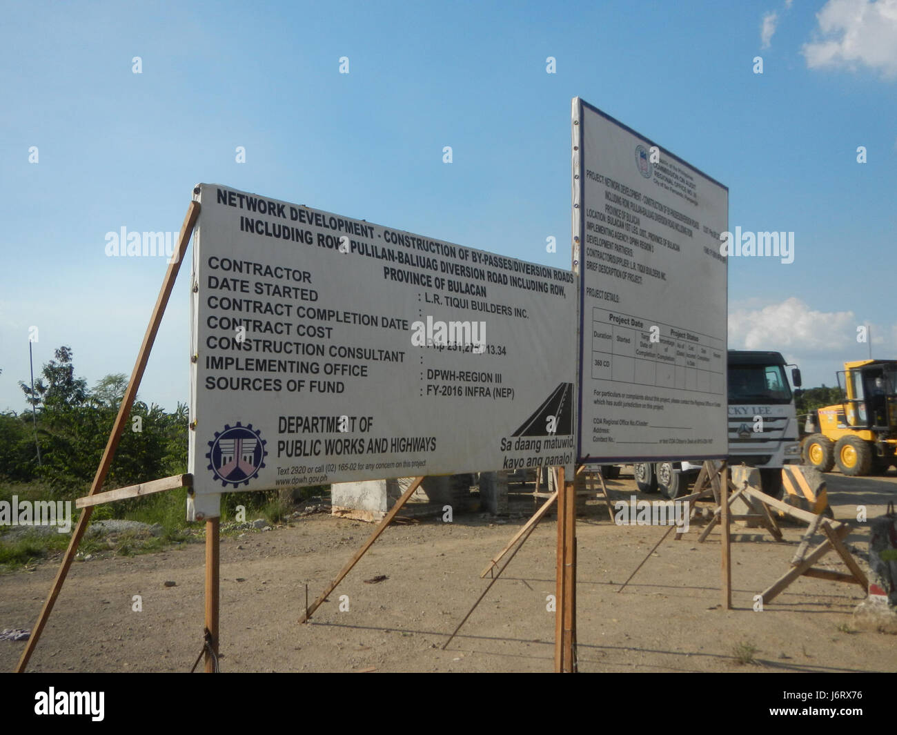 07866 Poblacion Lumbac Pulilan Bulacan Landmarks 45 Stock Photo - Alamy